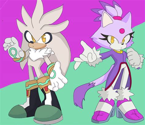 Silver And Blaze By Bluetravler On Deviantart