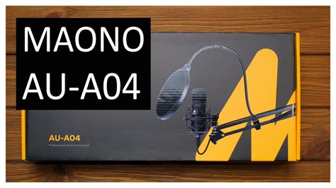 MAONO AU-A04 | ИДЕАЛЬНЫЙ СТАРТОВЫЙ НАБОР ЗВУКОЗАПИСИ - YouTube