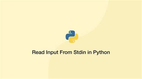 Read Input From Stdin In Python Skillsugar