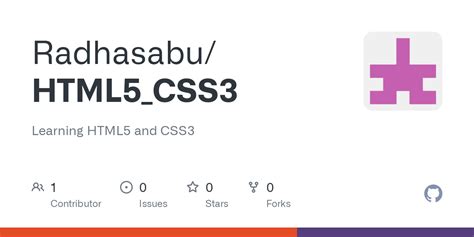 Github Radhasabuhtml5css3 Learning Html5 And Css3
