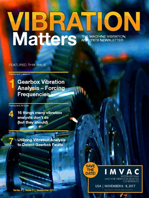 Gearbox Vibration Analysis Forcing Frequencies 16 Things Many