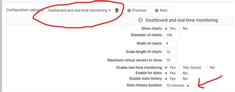 No Settings For The Stats History Time Period Help Home For