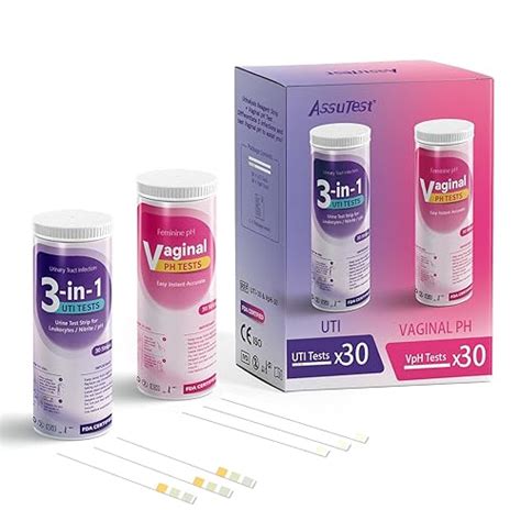 Assutest Uti Test Strips Uti Test Strip Vaginal Ph Test Kit For