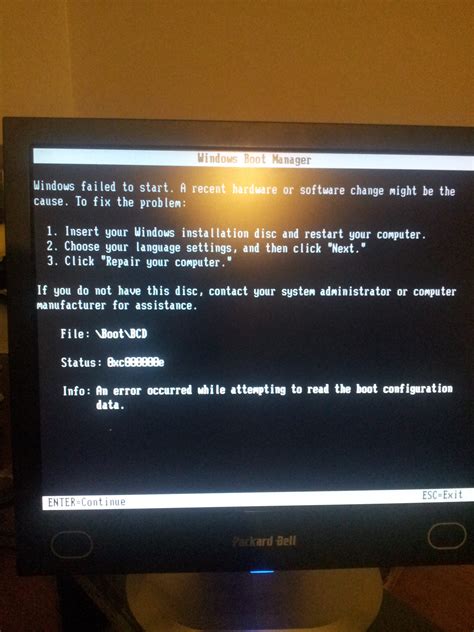 Instalation Windows 7 Boot Mgr Is Missing Windows