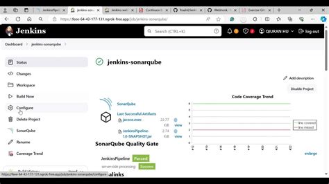 A Beginners Guide To Cicd Using Jenkins Github Ngrok Webhooks Jacoco And Sonarqube Part