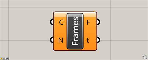 [grasshopper]curve Frames To Create Planes Spaced Evenly Along A Curve