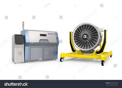 3d Printed Jet Engine Turbine Blades Over 20 Royalty Free Licensable