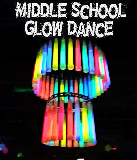 Middle School Glow Dance St Francis Central Catholic School