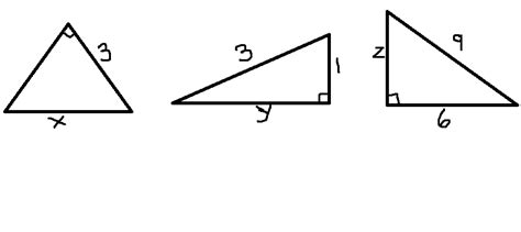 Solved Solve For X Y And Z Write Your Answers In Simplest