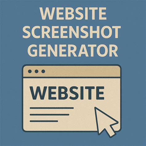 website screenshot generator capture full webpage screens