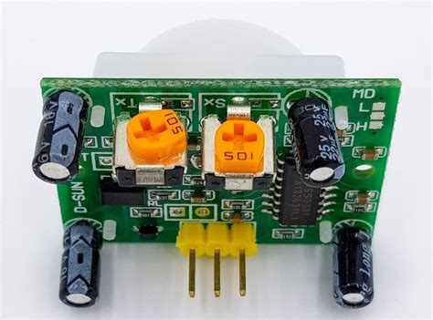 HC SR501 Motion Detector Wolles Elektronikkiste