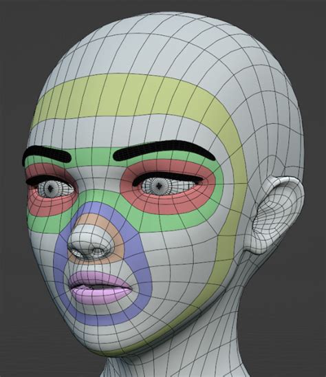Chapter 5 Topology On A Humanoid Head Squeaky Clean Topology In Blender