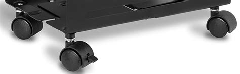 VIVO Computer Tower Desktop ATX Case CPU Steel Rolling Stand To Inch Wide Adjustable