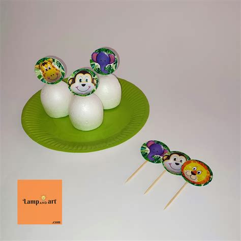 Топери за мъфини Джунгла Lampandart