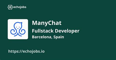 Manychat Is Hiring Fullstack Developer Platform Team Barcelona