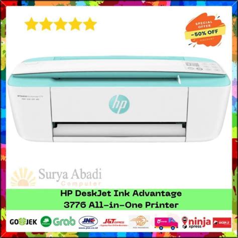 Jual Hp Deskjet Ink Advantage 3776 All In One Printer Di Seller Surya