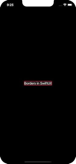 Displaying Borders In Swiftui Serialcoderdev