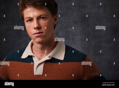 Milo Callaghan Poses For A Portrait To Promote The Television Series The Rainmaker On Thursday