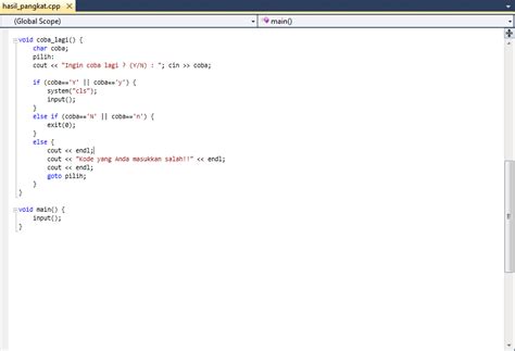 C Program Mencari Hasil Pangkat Suatu Bilangan Part 1 ~ Erik Gunawans Blog