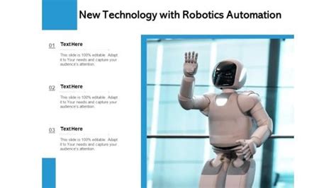 New Technology With Robotics Automation Powerpoint Templates Slides And Graphics