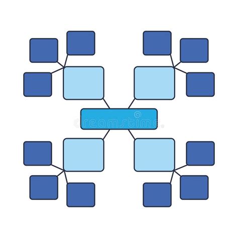 Peta Minda Mapping Stock Vector Illustration Of Structure 370009601