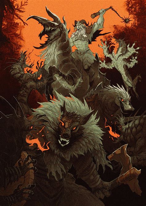 The Art Of Fomoria The Folk Horror Rpg Drawn By Tania Herrero