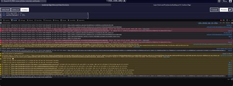 Learn Fetch And Promises By Building An Fcc Authors Page Step 17