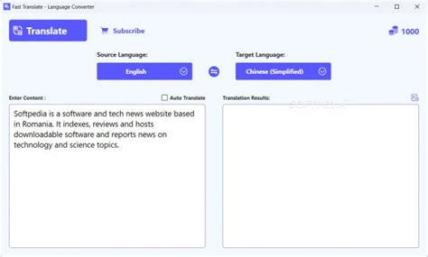 Fast Translate Language Converter Download Softpedia
