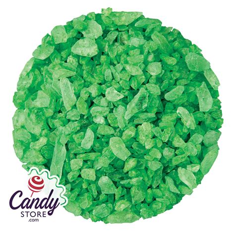 Green Lime Rock Candy Crystals Dryden And Palmer 5lb