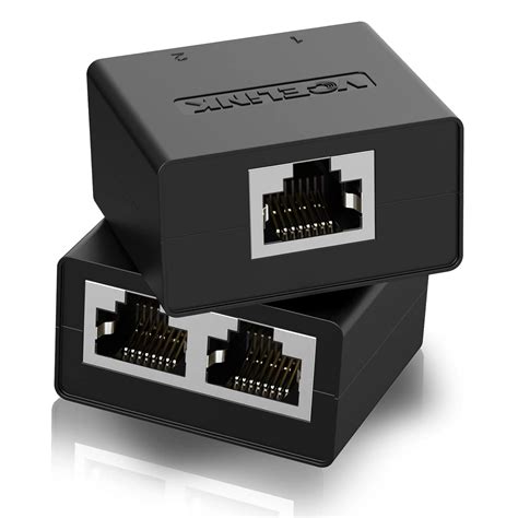 Vcelink Ethernet Splitter 1 To 2 2 Pack Rj45 Splitter For