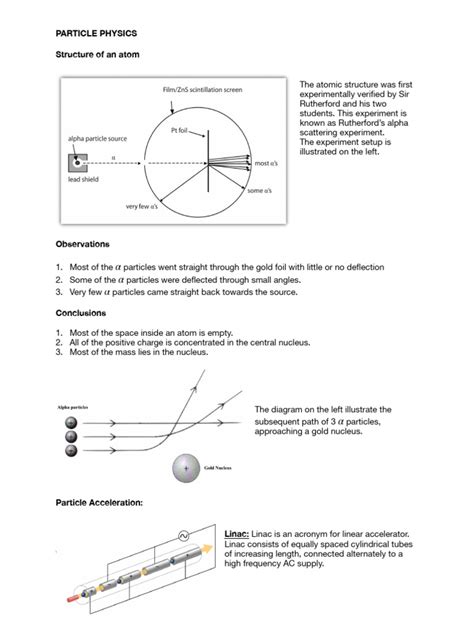 a2 particlephysics pdf magnetic field particle accelerator