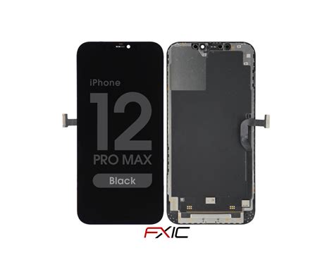 FX Soft OLED Aftermarket OLED Screen And Digitizer Assembly For IPhone Pro Max Black