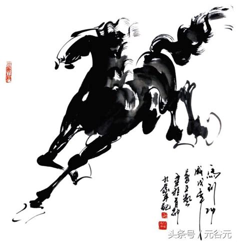 畫家王藝畫馬有長安畫派風骨含嶺南畫派技法 每日頭條