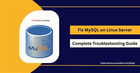 How To Fix Mysql On Linux Server Complete Troubleshooting Guide