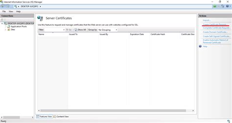 How To Generate A Csr Code On Iis8 Helpdesk