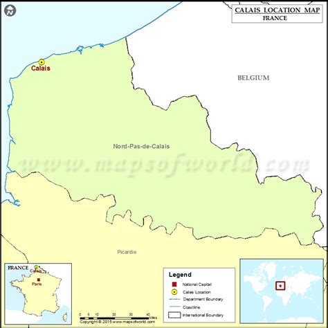 Where Is Calais Located In France