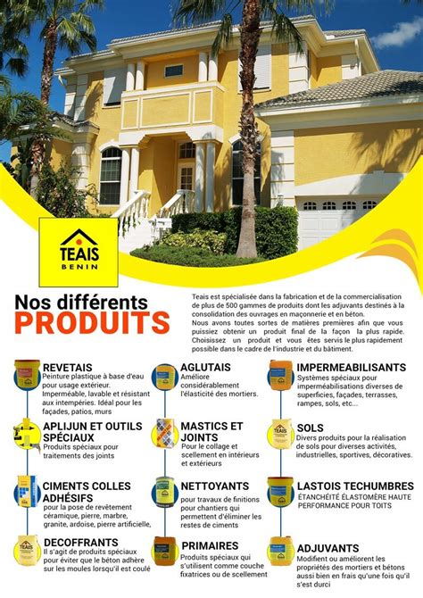 Teais Benin Etanchéité
