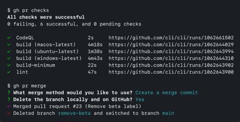 github cli 1 0将github直接带到您的终端 linux迷