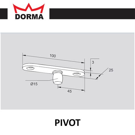 Dorma Door Hardware Pivot Patch Fitting Malaysia