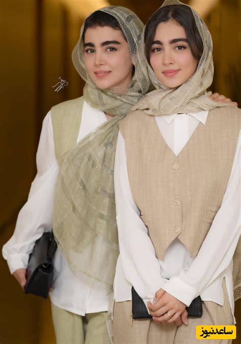 سلفی سونیا حسینی نیکای پایتخت با خواهرشوهر مهربونش در پشت‌صحنه سریال