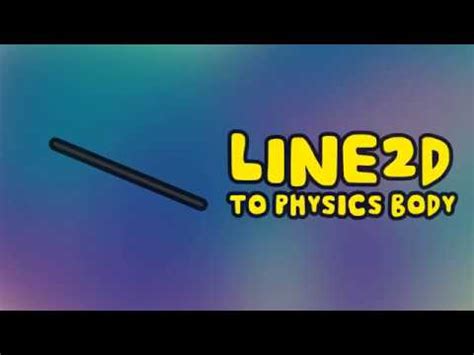How To Turn Line2D Into A Physics Body In Godot YouTube