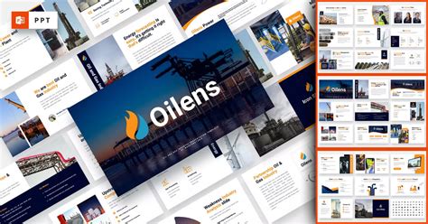 Oilens Oil And Gas Industry Powerpoint Template Masterbundles