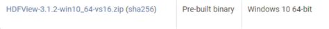 Win10下安装运行hdfview 3 1 2 知乎