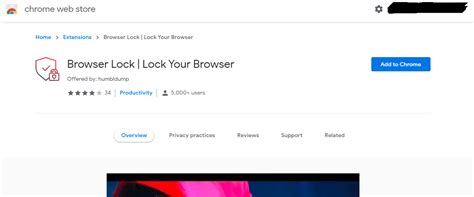 How To Lock Your Desktop Browser With A Password