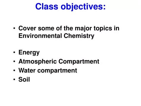 Ppt Class Objectives Powerpoint Presentation Free Download Id 4213742