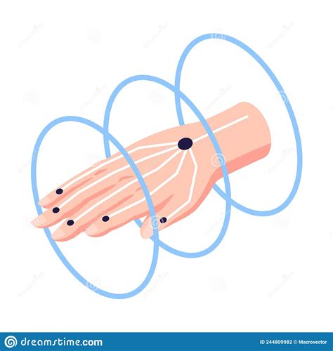 Isometric Biometric Authorization Infographic Template Vector Illustration