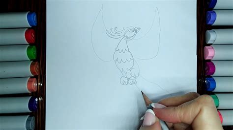 Как нарисовать жар птицу за 7 шагов