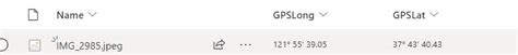 Extract Exif Data In Sharepoint Online And Plot The Gps Data Using Arcgis Web Part