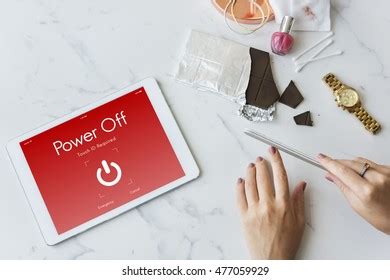 Power Off Touchscreen Display Concept Stock Photo Shutterstock
