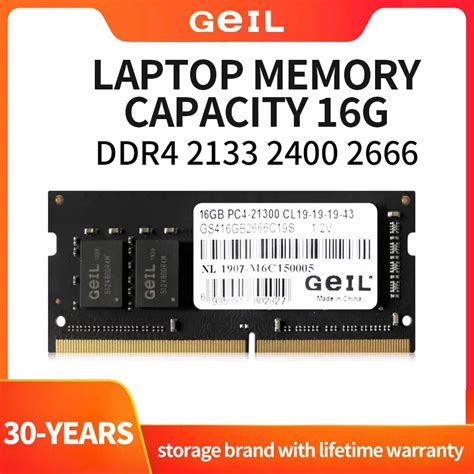 Geil Memoria Ram Ddr3 Ddr4 1600mhz 2666mhz 3200mhz Ram Ddr4 4gb 8gb